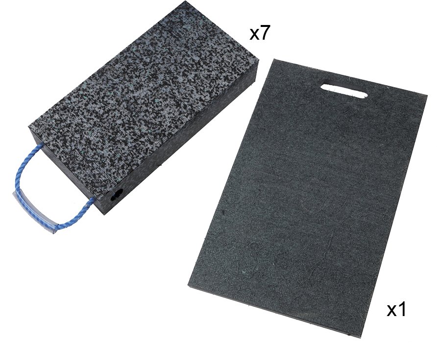 Lot De 8 Cales Plastiques 7x65917-67 & 1x65919-67